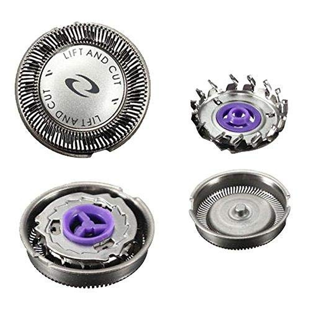 HQ56 Replacement Shaver Head compatible with Philips Norelco HQ56 Replacement Shaving Heads 3 Pcs（Amazon Selection）