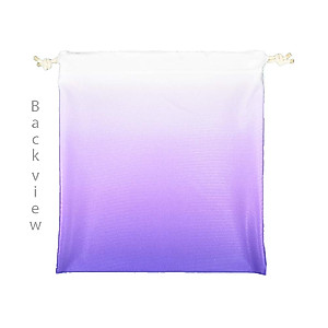 Bitt Sportswear Personalized Gymnastics Grip Bag - Ombre Colors, Customized Bag with Crystals Option (Purple Ombre)