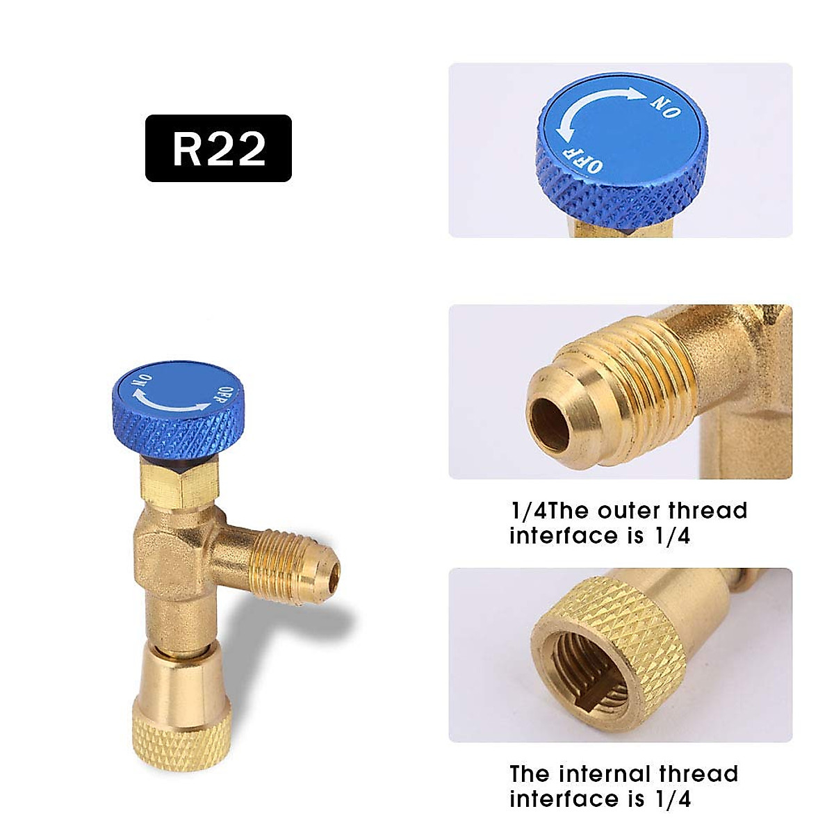 Flow Control Valve, Flow Control Valve, r22/R410a Air Conditioning Safety Fluoride Valve, Used For, Shower Flow Control Valves