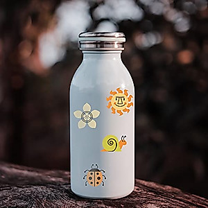 DGBDPACK Printable Vinyl Sticker Paper 8.5"x11" Glossy Sticker Paper 20 Sheets Translucent Waterproof Self-adhesive for Inkjet Printer