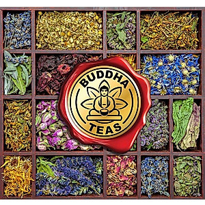 Buddha Teas Organic Oregano Tea - OU Kosher, USDA Organic, CCOF Organic, 18 Bleach-Free Tea Bags