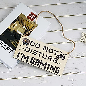 Gamer Christmas Gifts For Teenage Boys Room Decor For 16-18 Teen Boys Girl Gaming Gifts For Boyfriend Do Not Disturb I'M Gaming Funny Gifts For Kids Teenage Mens Husband Game Lovers Gifts Under 10