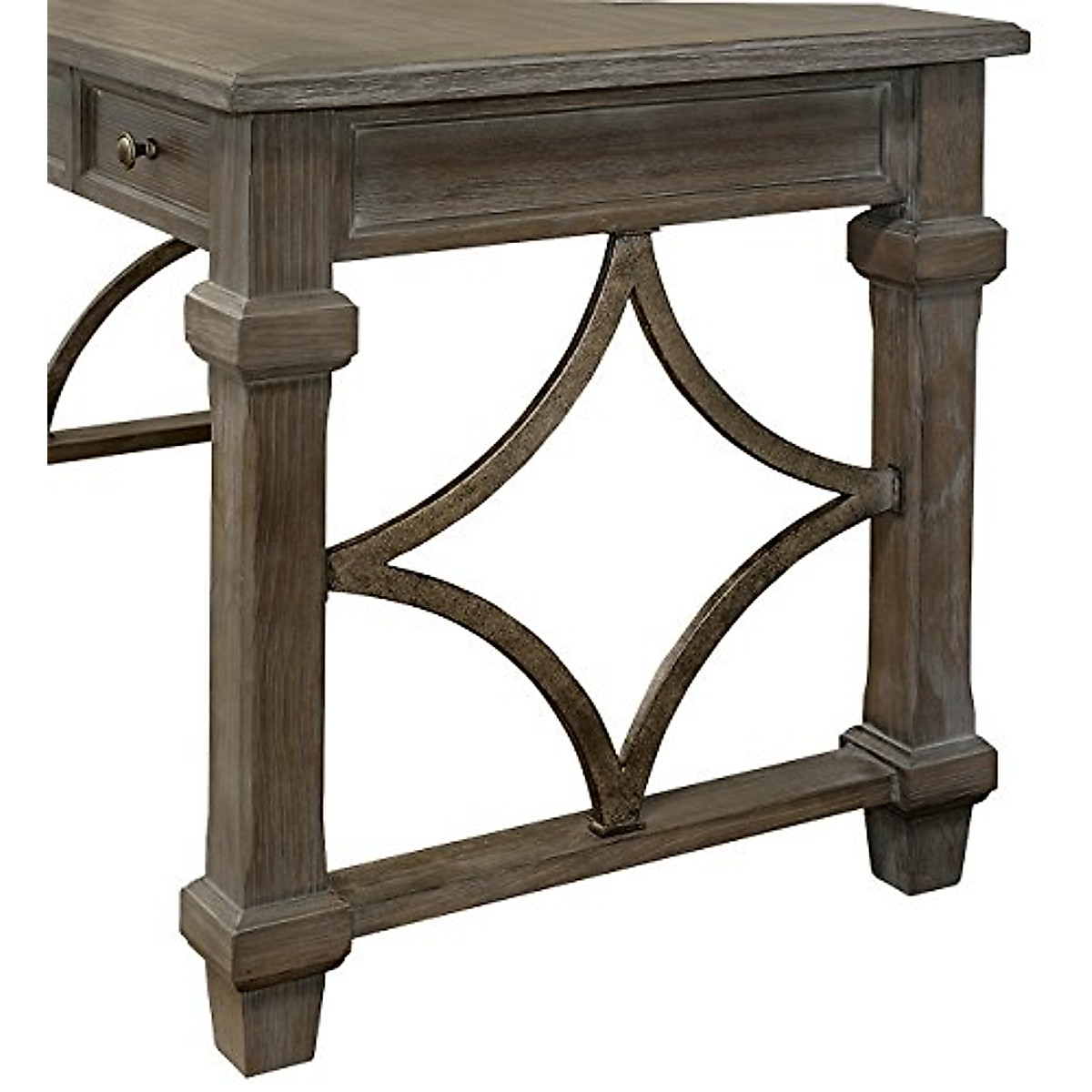 Martin Furniture Writing Desk, Weathered Dove