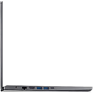 acer 2023 Aspire 5 15.6" FHD IPS Laptop PC 10-Core 12th Intel Core i7-1255U Iris Xe Graphics 16GB DDR4 256GB NVMe SSD WiFi AX RJ-45 BT HDMI Webcam Thunderbolt 4 Backlit KB Windows 11 Pro w/RE USB