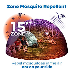 Thermacell Mosquito Backpacker Repeller, Gen 2.0 with 16 Hours of Repellent; 15 Foot Zone of Mosquito Protection; Long Lasting, Bug Spray Alternative, Scent Free