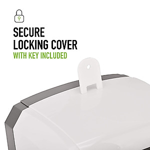 Alpine Automatic Hand Sanitizer Dispenser - Touchless Soap Dispenser for Restaurant, Hospital, School, Hotel, Kitchen and Bathroom -1200mL Foam White