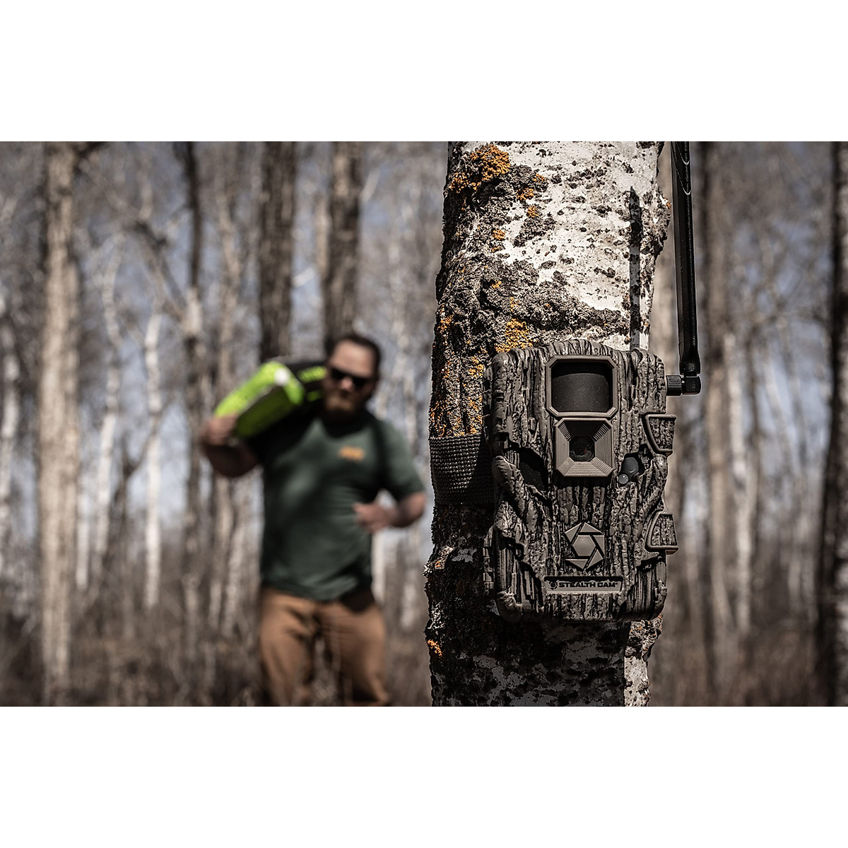Stealth Cam Fusion X Verizon 26 MP Photo & 1080P at 30FPS Video 0.4 Sec Trigger Speed Wireless Hunting Trail Camera - Supports SD Cards Up to 32GB, Multi