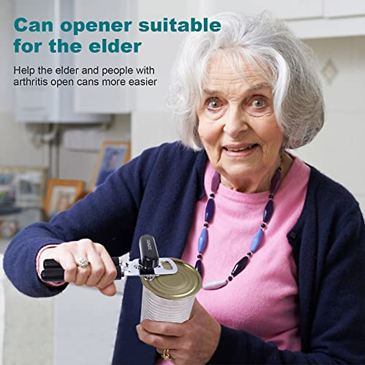 Can Opener Manual Heavy Duty Can Opener Good Grips Save Time and Effort for Seniors With Arthritis Hands