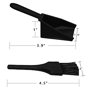 YDDS Shuffleboard Sand with Shuffleboard Brush - Shuffleboard Wax Set for Shuffleboard Table + Shuffleboard Brush + Mini Dustpan and Brush