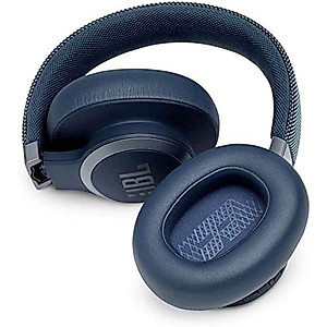 JBL Live 650BTNC - Around-Ear Wireless Headphone with Noise Cancellation - Non Retail Packaging (Blue)