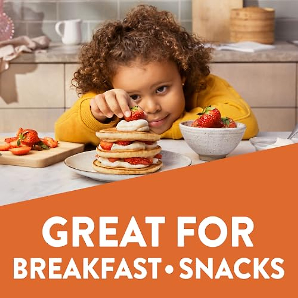 Krusteaz Light and Crispy Cinnamon Churro Belgian Waffle Mix, Krusteaz Waffle Mix, 21 oz Box (Pack of 8)