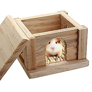 PrimePets Grass Mat for Rabbits Bunny, 3 Pack, Woven Hay Mat for Small Animals, Natural Straw Bedding Resting Cage Mat for Guinea Pig Parrot Chinchilla Hamster Rat