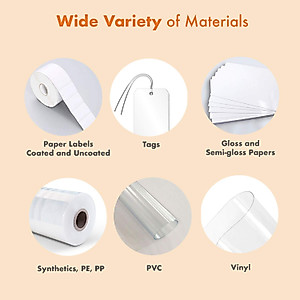 12 Rolls Wolfbarco 4.33" x 984' (110m x 300m) Black Standard Full Resin Thermal Transfer Ribbon Compatible with Zebra,TEC, INTERMEC,Citizen,TSC,GODEX,ARGOX Printers