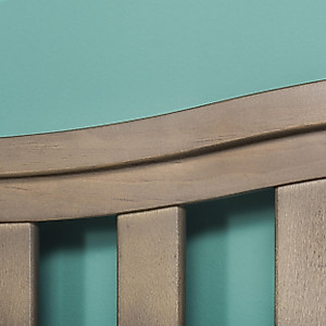 Child Craft Arch Top Infant Changing Table, Water-Resistant Pad and Safety Strap, Anti-Tip Kit Included to Prevent Tipping, Non-Toxic, Baby Safe Finish (Dusty Heather)