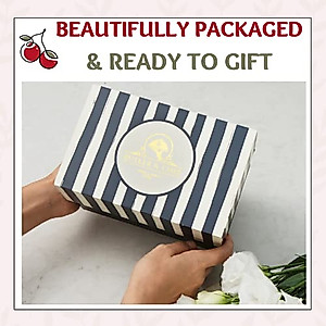 BUTLER & CHEF Flamingo Butter Dish With Lid For Countertop or Refrigerator - Large Airtight Covered Porcelain Ceramic Keeper - 2 Stick Holder With Bamboo Lid