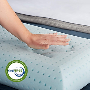 WEEKENDER Gel Memory Foam Pillow - Queen Size - 1-Pack - Medium Plush Feel - Neck & Shoulder Support - For Back, Side, & Stomach Sleepers - Home, Hotel, & Hospital Essentials