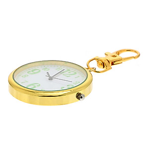 2pcs Pocket Watch Casual Watch Nurses Digital Watch Elderly Alloy Watch Nurses Watch Digital Watches for Watch Kid Watch Exam Form Large Dial Child Ordinary Glass Mirror