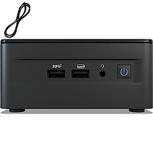 Intel 2023 NUC 13 Pro Kit NUC13ANHi7 Barebone System Tall Mini PC Desktop, 13th Gen 12-Core i7-1360P up to 5.0GHz, No RAM, No Storage, WiFi 6, Bluetooth 5.3, No OS, BROAG Cable