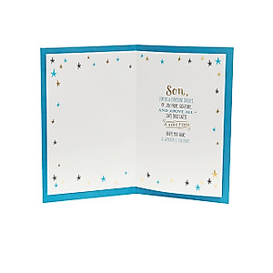 UK Greetings Son Birthday Card - Birthday Card for Him - Sentimental Birthday Card, Multi, 725900-0-1, 165x254mm