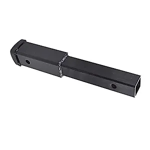 munirater 12 inches Trailer Hitch Extension Replacement for 2-Inch Extender 5/8in Pin Hole 4000 LBS Tow Capacity