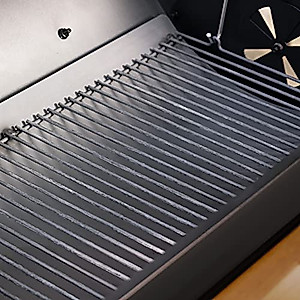 Char-Griller 2137 Outlaw Charcoal Grill, 950 Square Inch, Black