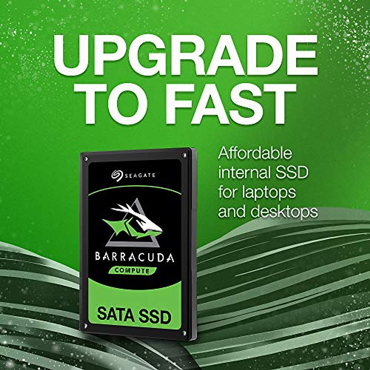 Seagate BarraCuda SSD 1TB Internal Solid State Drive – 2.5 Inch Sata 6Gb/s for Computer Desktop PC Laptop (STGS1000401)