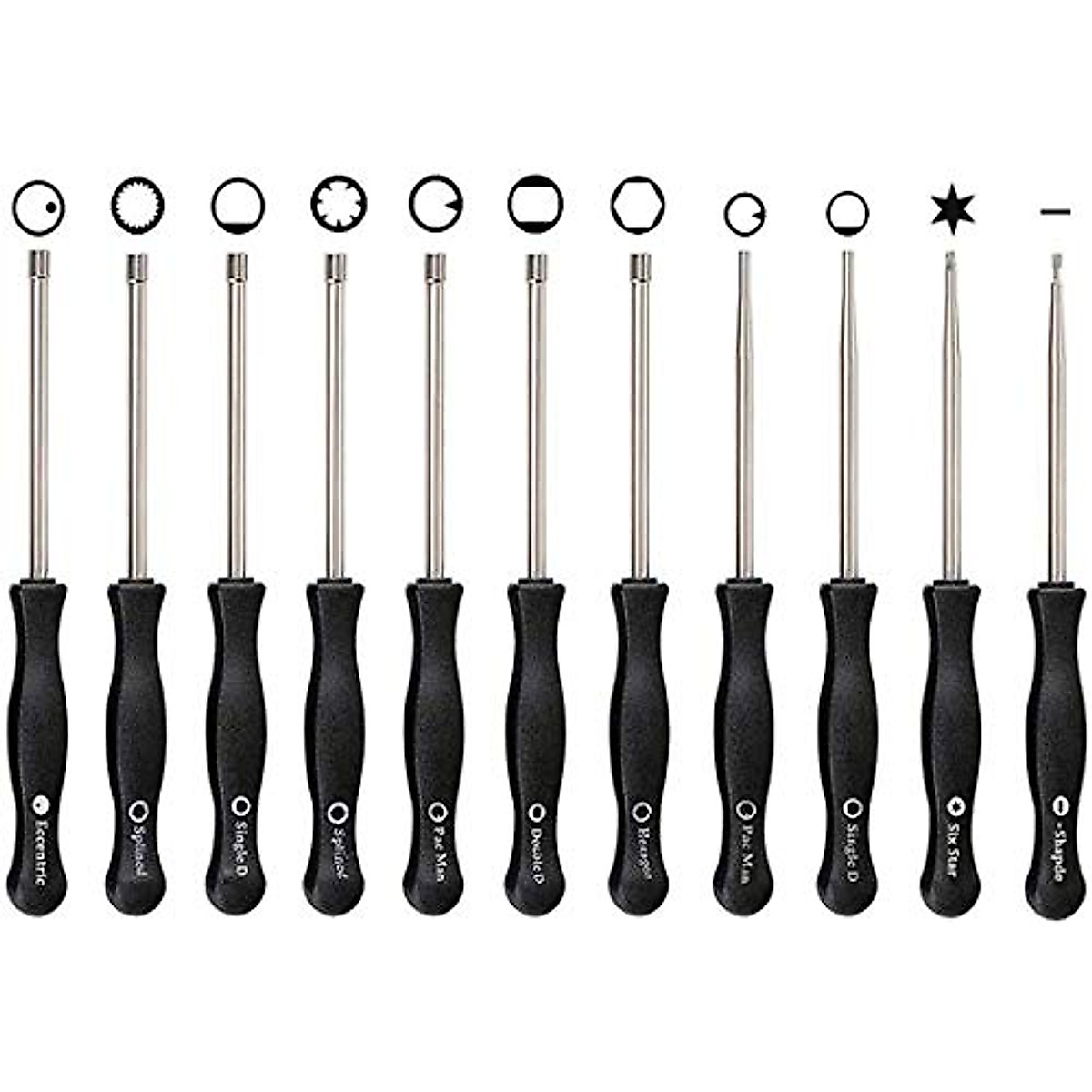 11 Pcs Carburetor Adjustment Tool Screwdriver Kit for Common 2 Cycle Carburator Adjusting Small Engine Carb Tune up Adjusting Tool,11 Carburetor Adjustment Tools+Bag by Lucky Seven