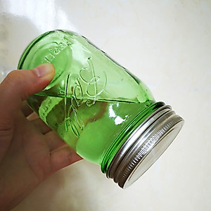 Stainless Steel Mason Jar Lids,12 Pack Polished Surface,Reusable and Leak Proof,Storage Caps with Silicone Seals for Regular Mouth Size Jars (12-Pack Stainless Steel Lids(Regular Mouth))