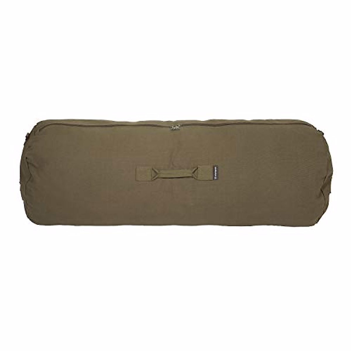 Stansport Zippered Canvas Deluxe Duffel Bag - O.D. Green (1232)
