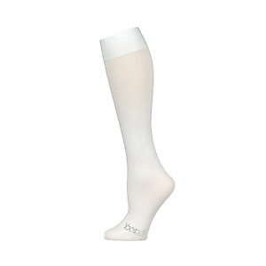 Hocsocx White Performance Liner Socks Moisture Wicking Protection for Field Hockey Soccer Ski Horseback Riding | Medium
