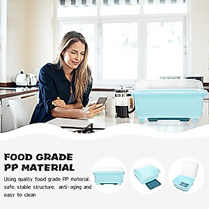 Cabilock Bottles Bottles 2pcs Bottle Drying bottle stand bottle dryer holder feeding bottle drying rack Rack with Anti- Small Dish Drying Rack Small Dish Drying Rack