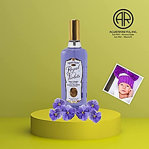 Royal Violets Baby Cologne with Aloe Vera for Baby Sensitive Skin, Relaxing Aroma, 7.6 Fl Oz, bottle