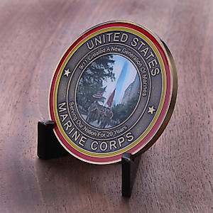 2021 Marine Corps Birthday Ball Challenge Coin! 9-11 Tribute USMC Bday Custom Coin! Designed for Marines by Marines Semper Fi. Officially Licensed Coin!