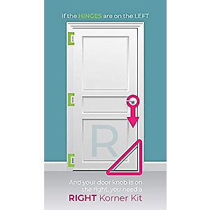 Kitty Korner Cat Door (Righthand Kit) Don't be Fooled by Foreign Knock-Offs That Will not Lock Open or Closed, Choose The Original Patented Kitty Korner.