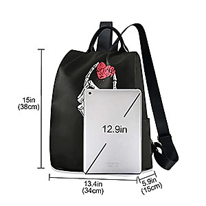 ALAZA Skull Hand Holding Heart Backpack Purse with Adjustable Straps for Woman Ladies