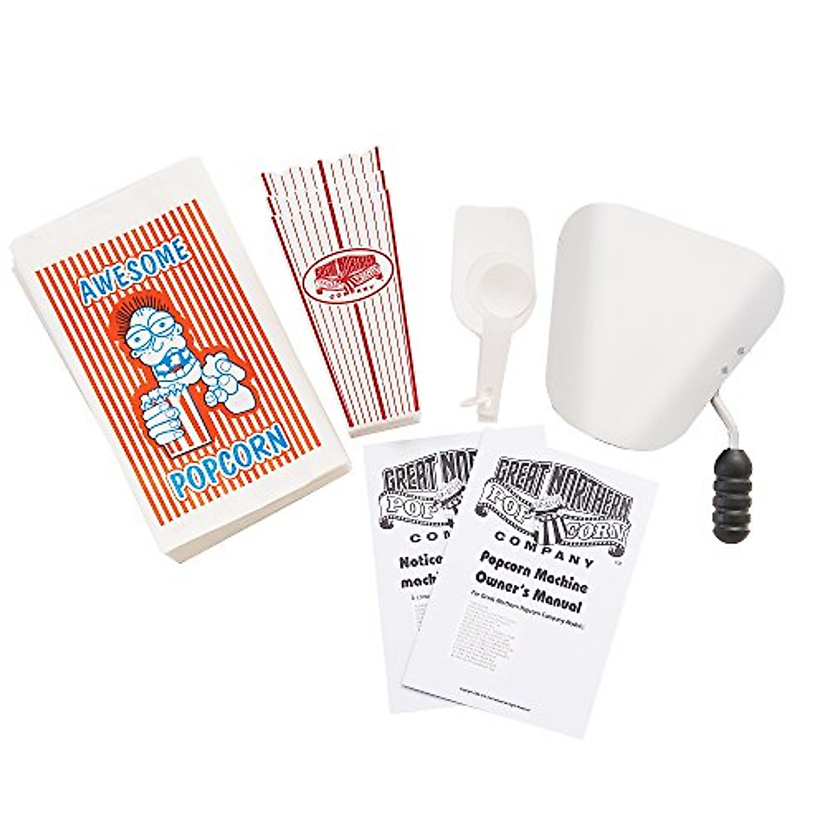 Great Northern Popcorn Red Matinee Movie Theater Style 8 oz. Ounce Antique Popcorn Machine