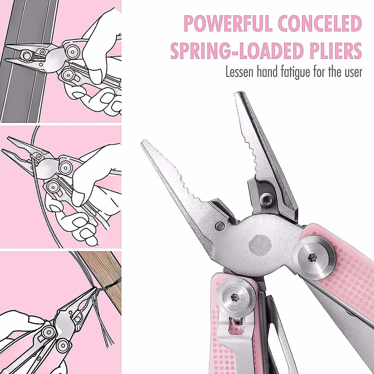 FantastiCAR Multitools Set with Premium Gift Box for Outdoor Camping Activities, Home Daily Needs