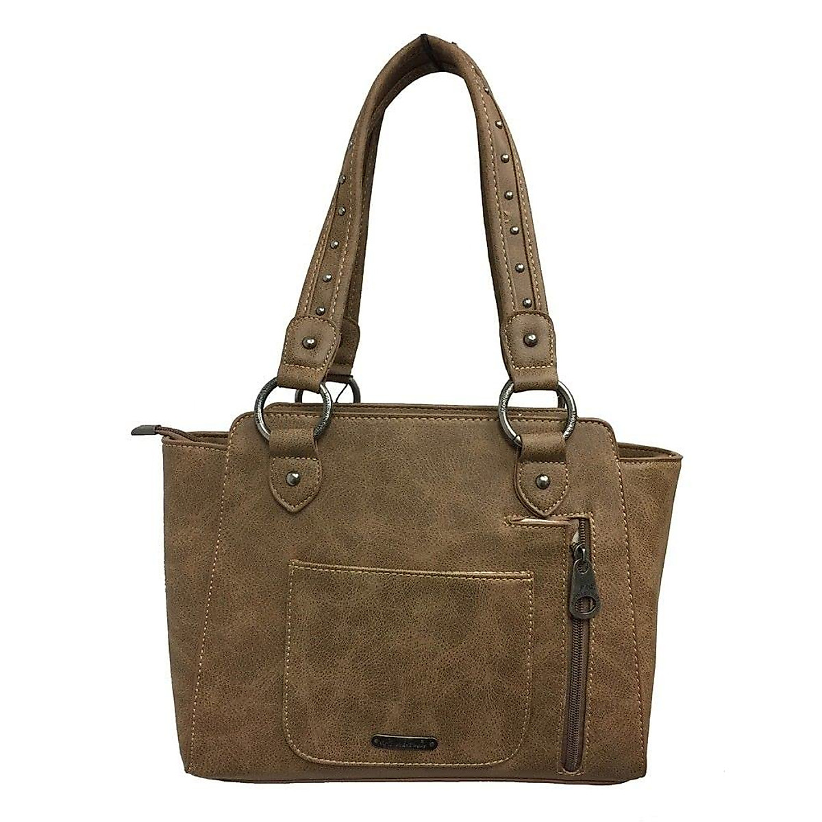 Montana West MW250G-8250 Concealed Handgun Collection Handbag Brown