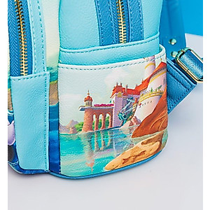 Loungefly Disney The Little Mermaid Ariel Scene Womens Double Strap Shoulder Bag Purse