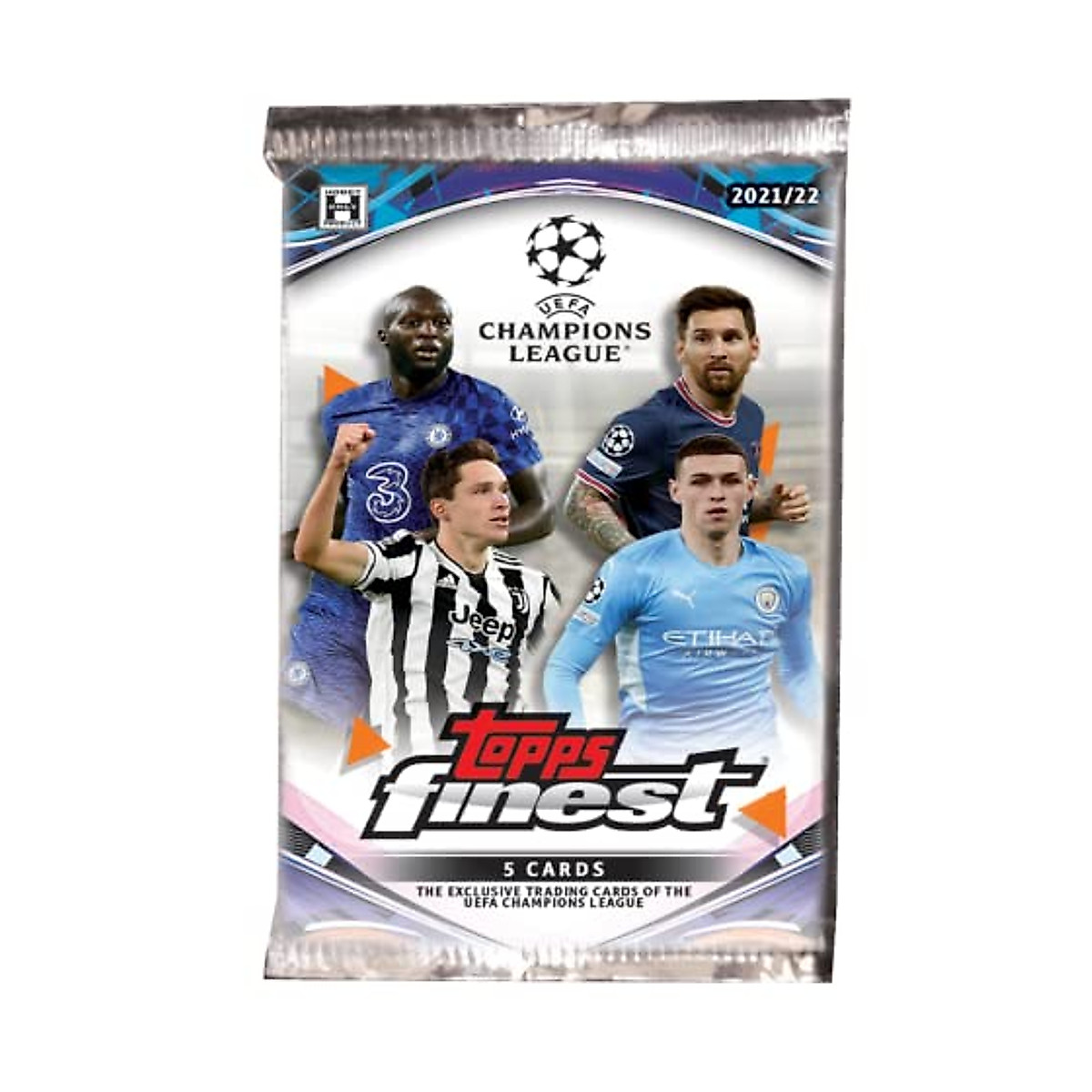 Topps 2021/22 Finest UEFA Champions League Soccer Box (12 pks/bx)