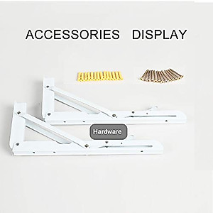 Wall-Mounted Folding Computer Desk,Household Kitchen Desk,Simple Dining Table,Office Desk,Study Desk, 22 Sizes,with Wire Holes,40 * 30cm/15.5 * 12in