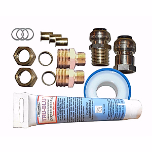 2 Panel Standard SW-38 Hybrid Solar Water Heater Kit- Single Row Installation