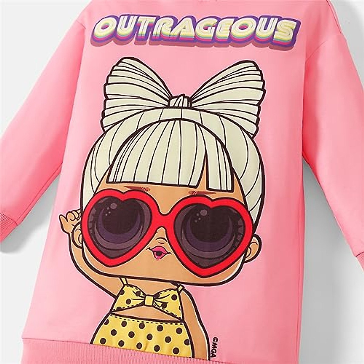 L.O.L. Surprise! Girls Hoodies Dress Long Sleeve Hooded Sweatshirt Sweatpants Girls Clothes