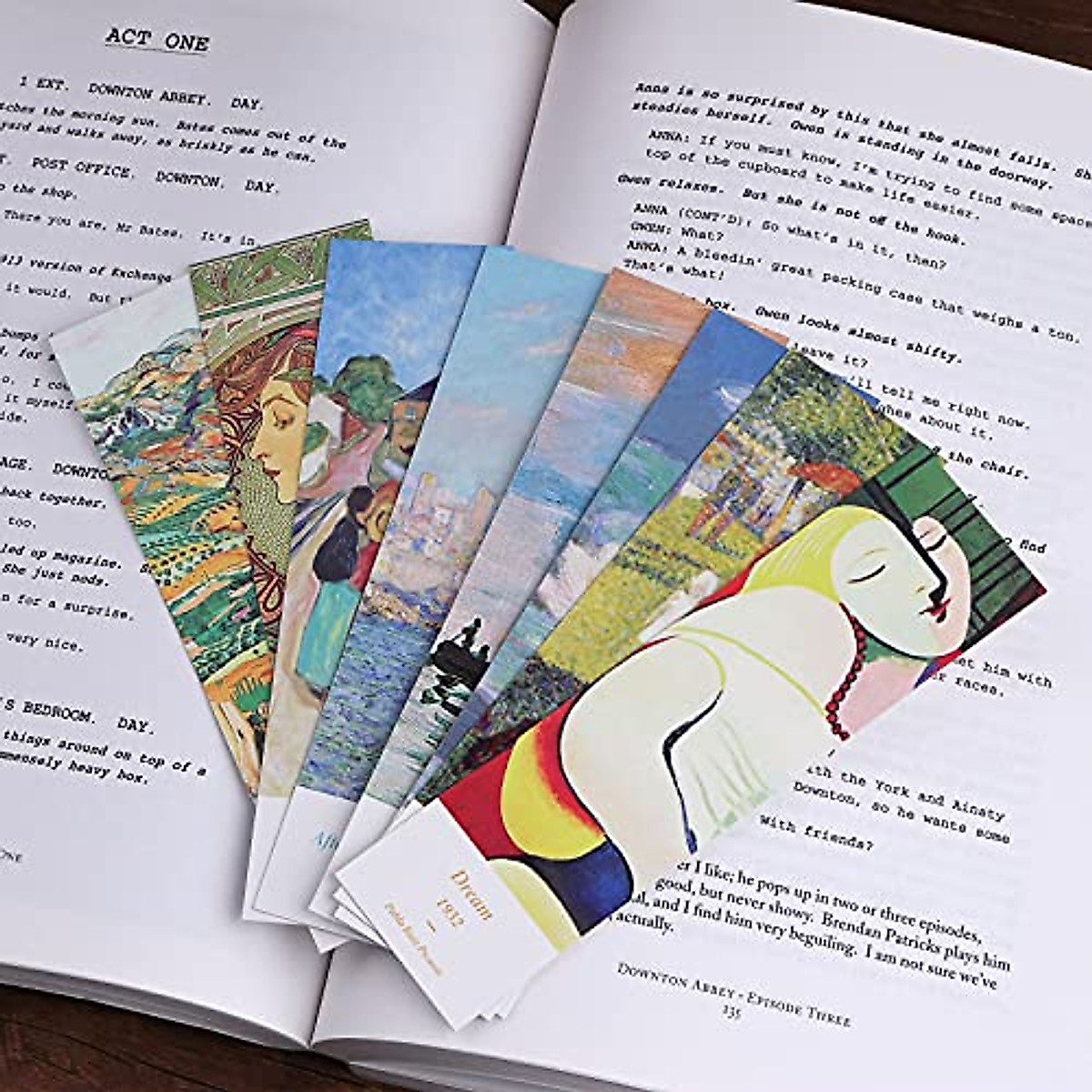 Dizdkizd 30pcs Vintage Bookmarks