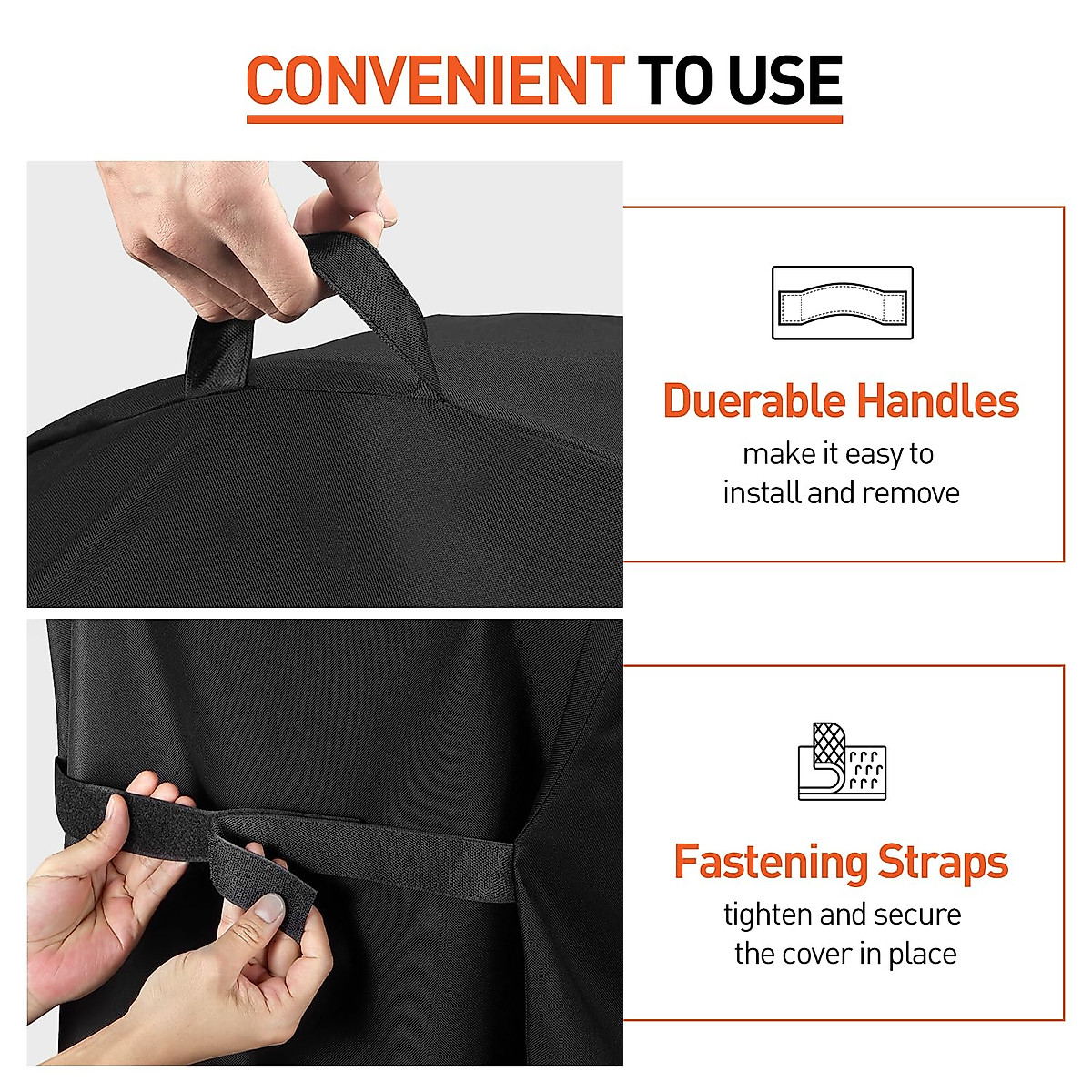 Arcedo Griddle Cover Compatible with Blackstone 36 Inch ProSeries, 70 inch Grill Shield for Cooking Station with Hood, Weather Resistant Outdoor Heavy Duty Waterproof Flat Top Gas Grill Cover, Black