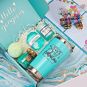 Birthday Gifts for Women/Men, Relaxing Spa Gifts Basket Set, Mothers Birthday Gifts, Unique Christmas Birthday Gifts Ideas for Women, Sister, Female Friends, Coworker, Teacher, Nurse, Wife, Daughter