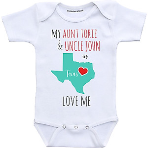 Daiichiban Designs My Aunt and Uncle love me baby clothes (3 months)