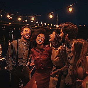 PUZOU Solar Lights, 10LED 3.5M 8 Modes Waterproof String Lights Outdoor Fairy Lights Crystal Balls Decorative Lighting for Garden Home Party Wedding Christmas Decoration