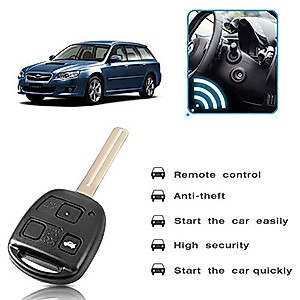 Keyless Entry Remote Key Fob Fits for Lexus ES300 2002-2003/GS300 1997-2005/ GS400 1998-2000/GS430 2001-2005/ IS300 2001-2005/ LS400 1998-2000 P/N: HYQ1512V, 89785-50031