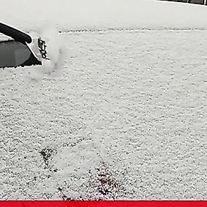 xiaocai Ice Scraper for Cars, 4PCS Snow Remover Ice Shovel Winter Car Mini Snow Removal Assistant Cleaning Car Windshield and Windows